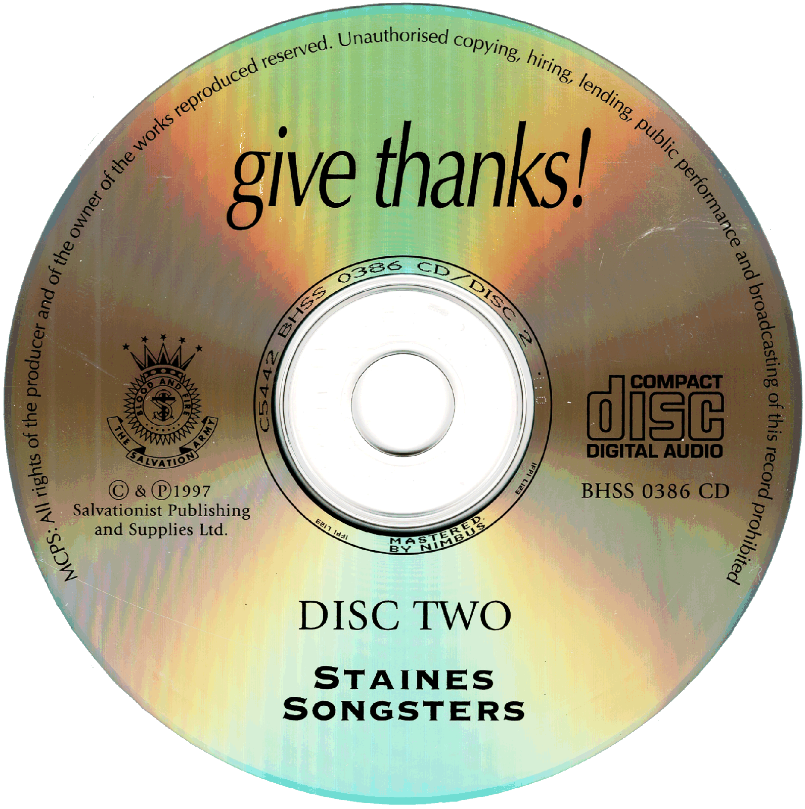 BHSS0386 - Give Thanks