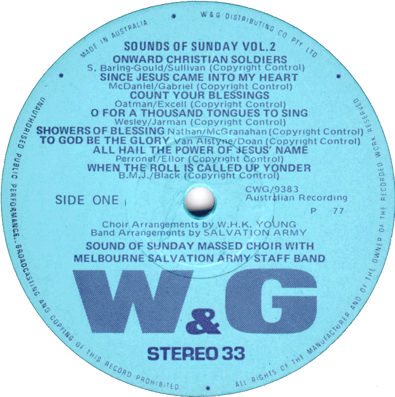 CWG9383 - Sounds of Sunday Vol 2