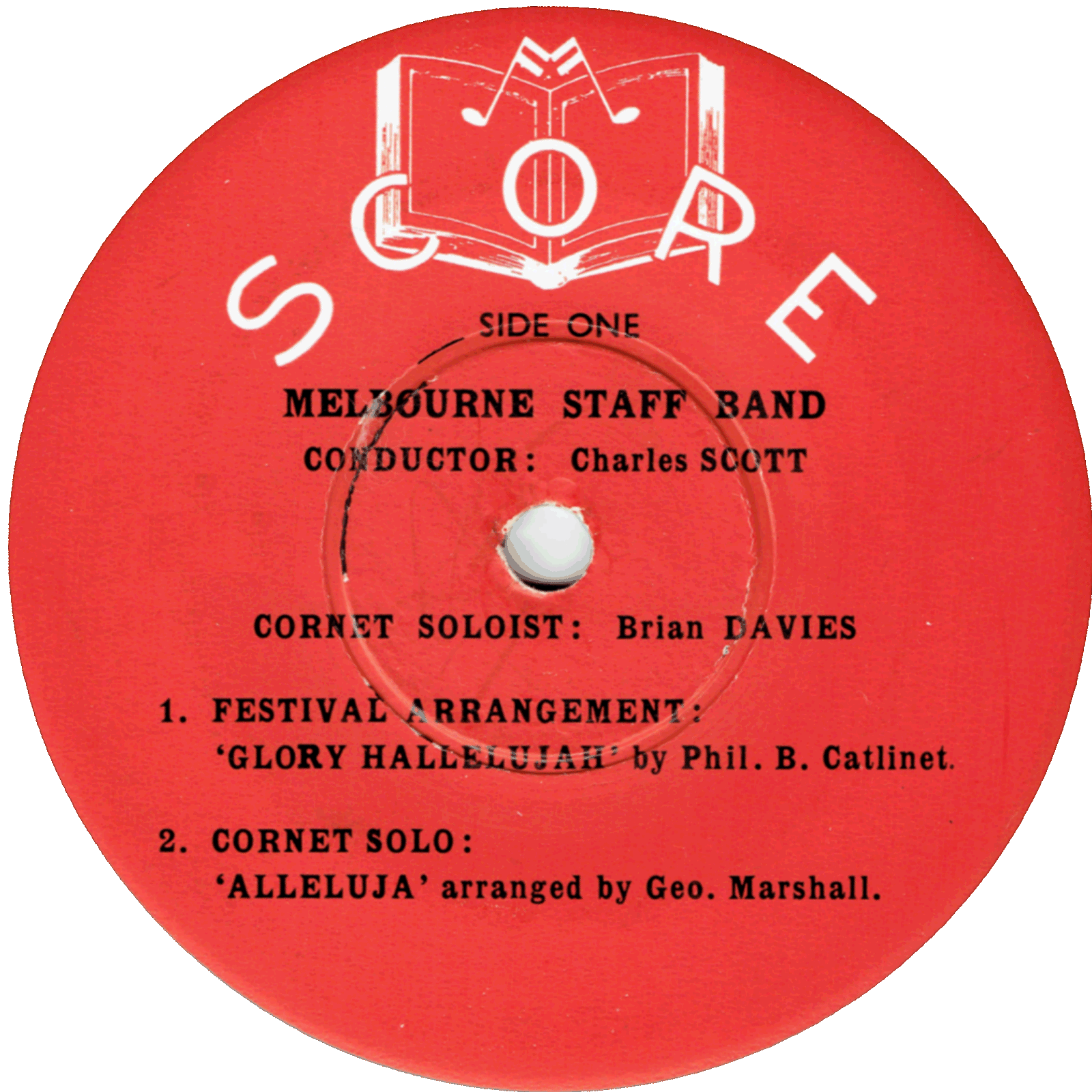 SCO020 - Melbourne Staff Band