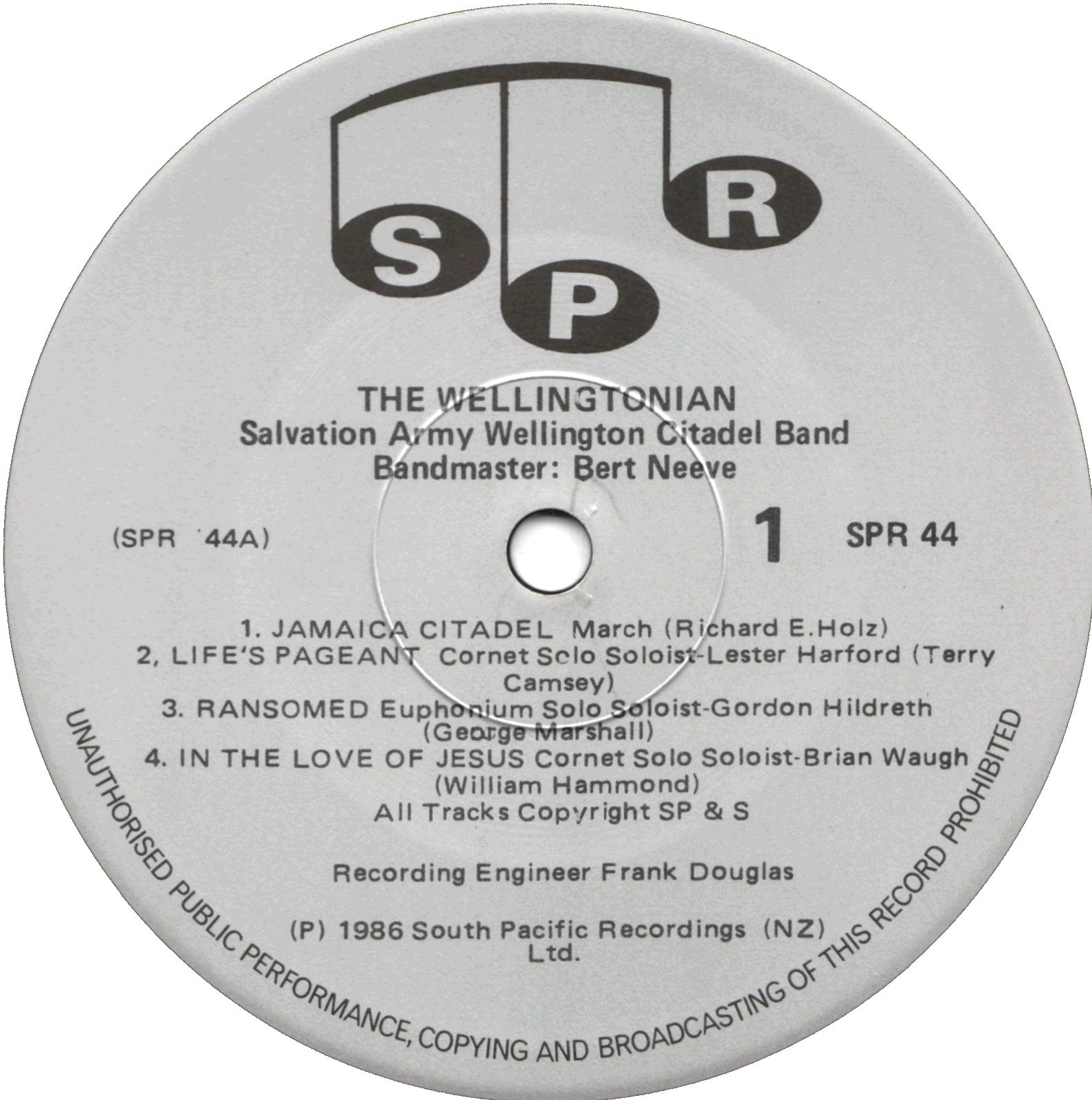 SPR44 - The Wellingtonian